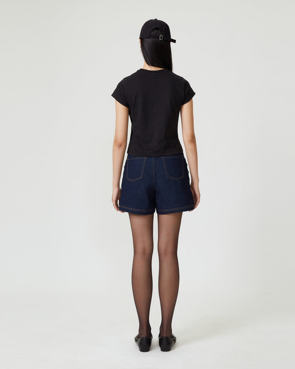 DISAYA | Short with crystal Macrame